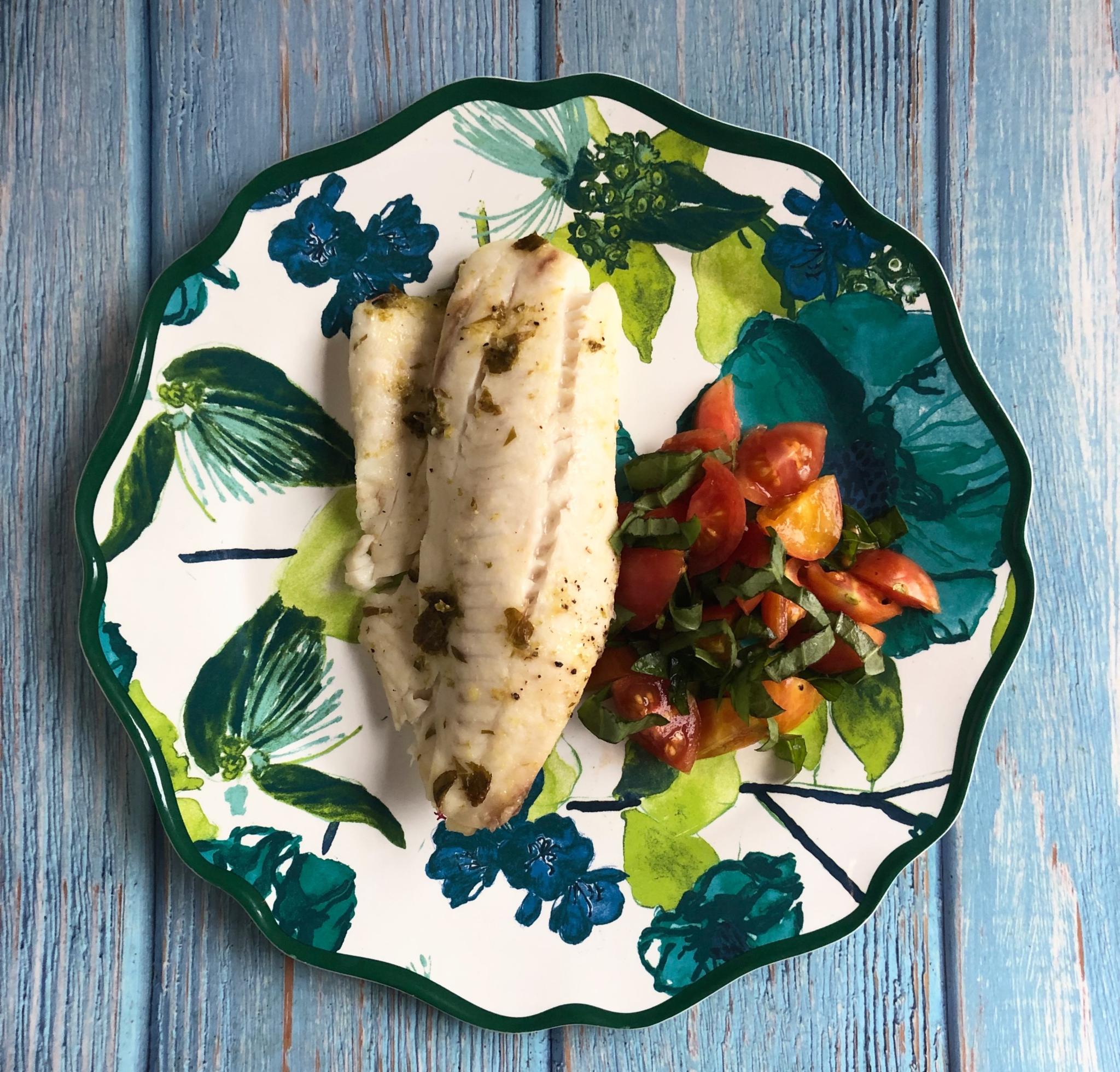 Lemon Lime Steamed Fish and Pineapple Salsa - Kidney Kitchen