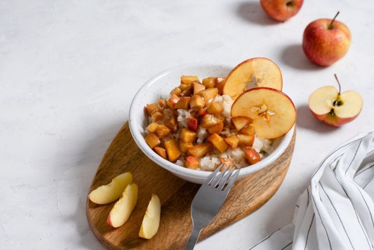 Apple Rice Salad - Kidney Kitchen