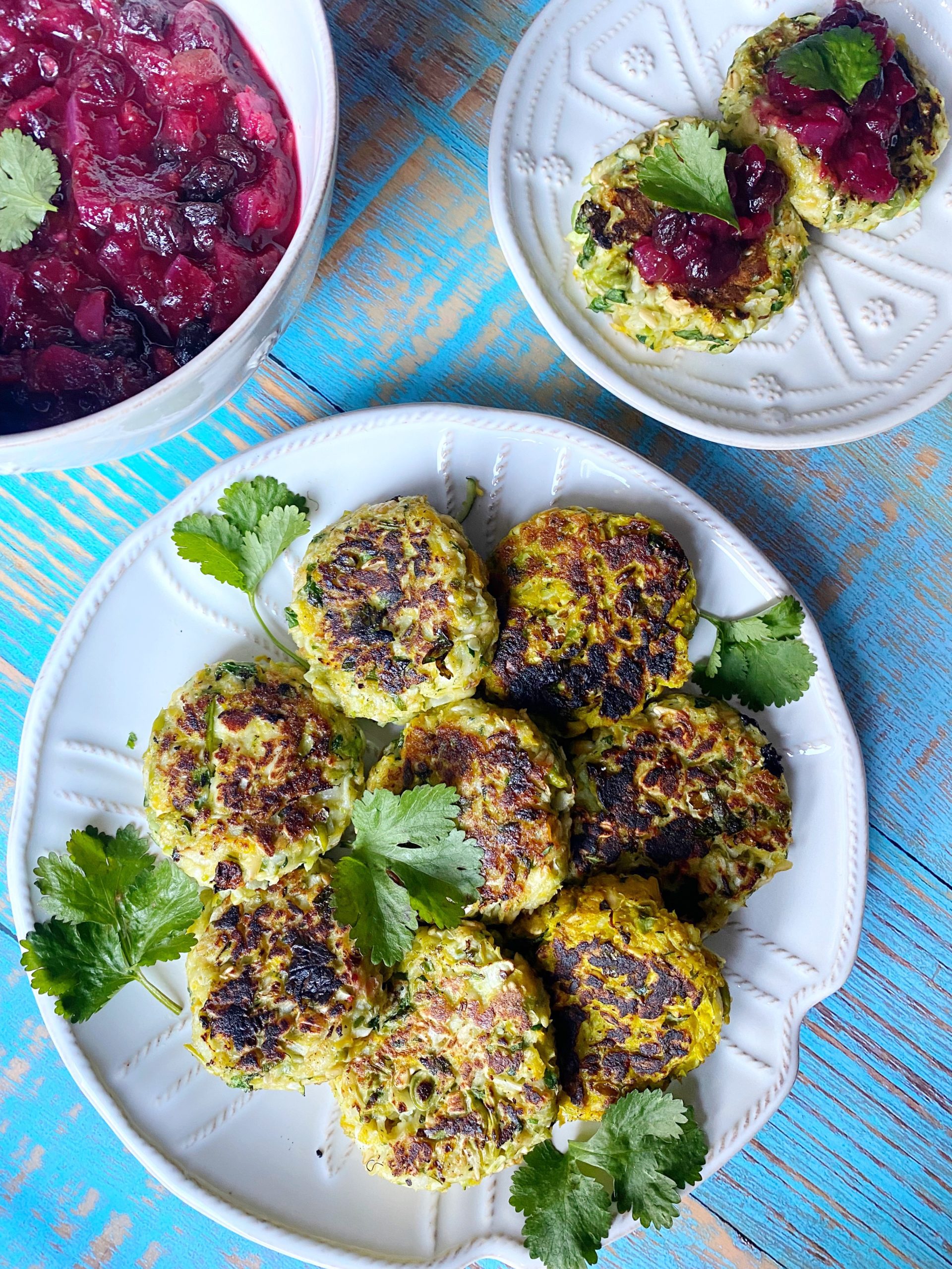 South Asian Veggie Patties - Kidney Kitchen
