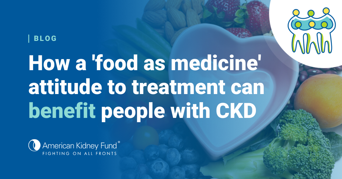 How a ‘food as medicine’ attitude to treatment can benefit people with ...