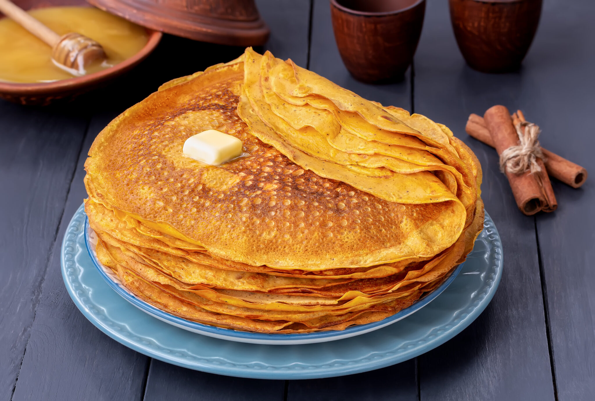 Pumpkin Crepes - Kidney Kitchen