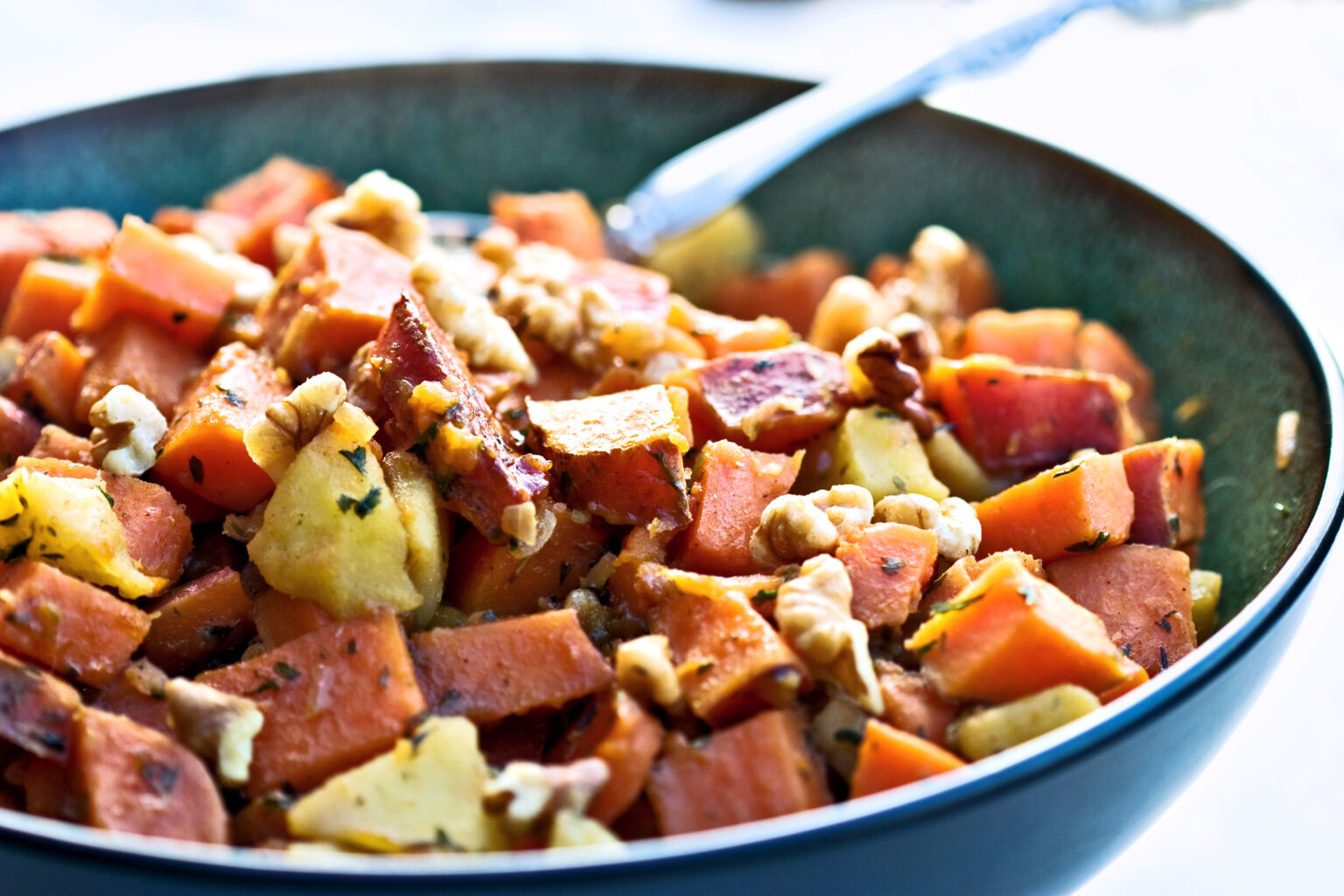 Warm Spiced Root Veggies - Kidney Kitchen