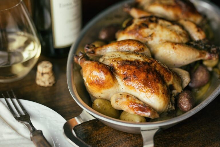 Rock Cornish Game Hens with Tarragon - Kidney Kitchen